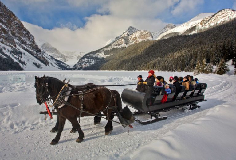 Sleigh Rides in Banff - Lake Louise - Banff National Park